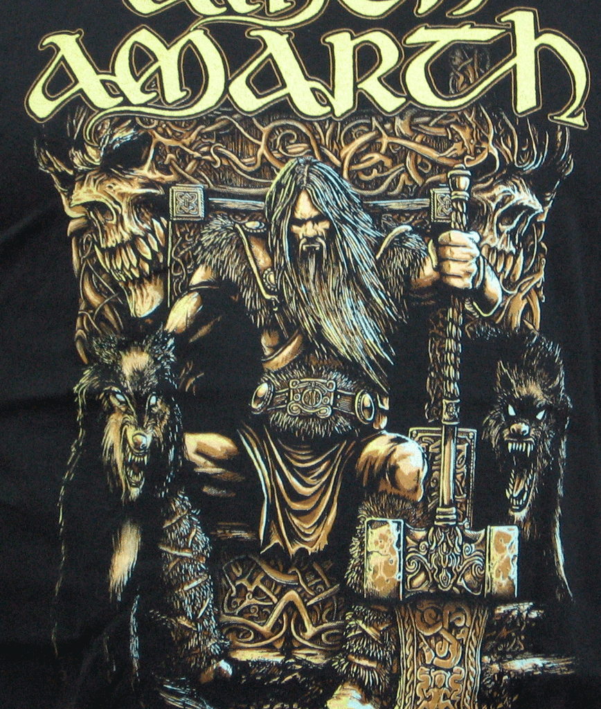Amon Amarth Thor Odens Son 2 Sided Mens T Shirt Hardcore Apparel