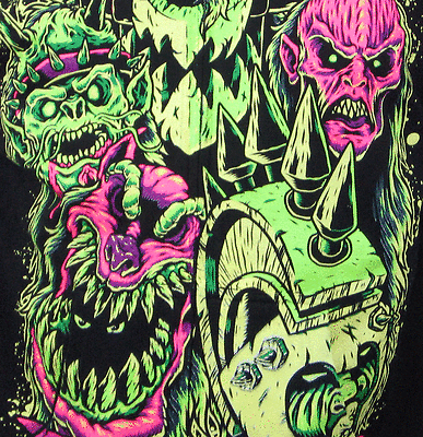 GWAR (Faces) Zip-Up Hooded Sweatshirt – Hardcore Apparel